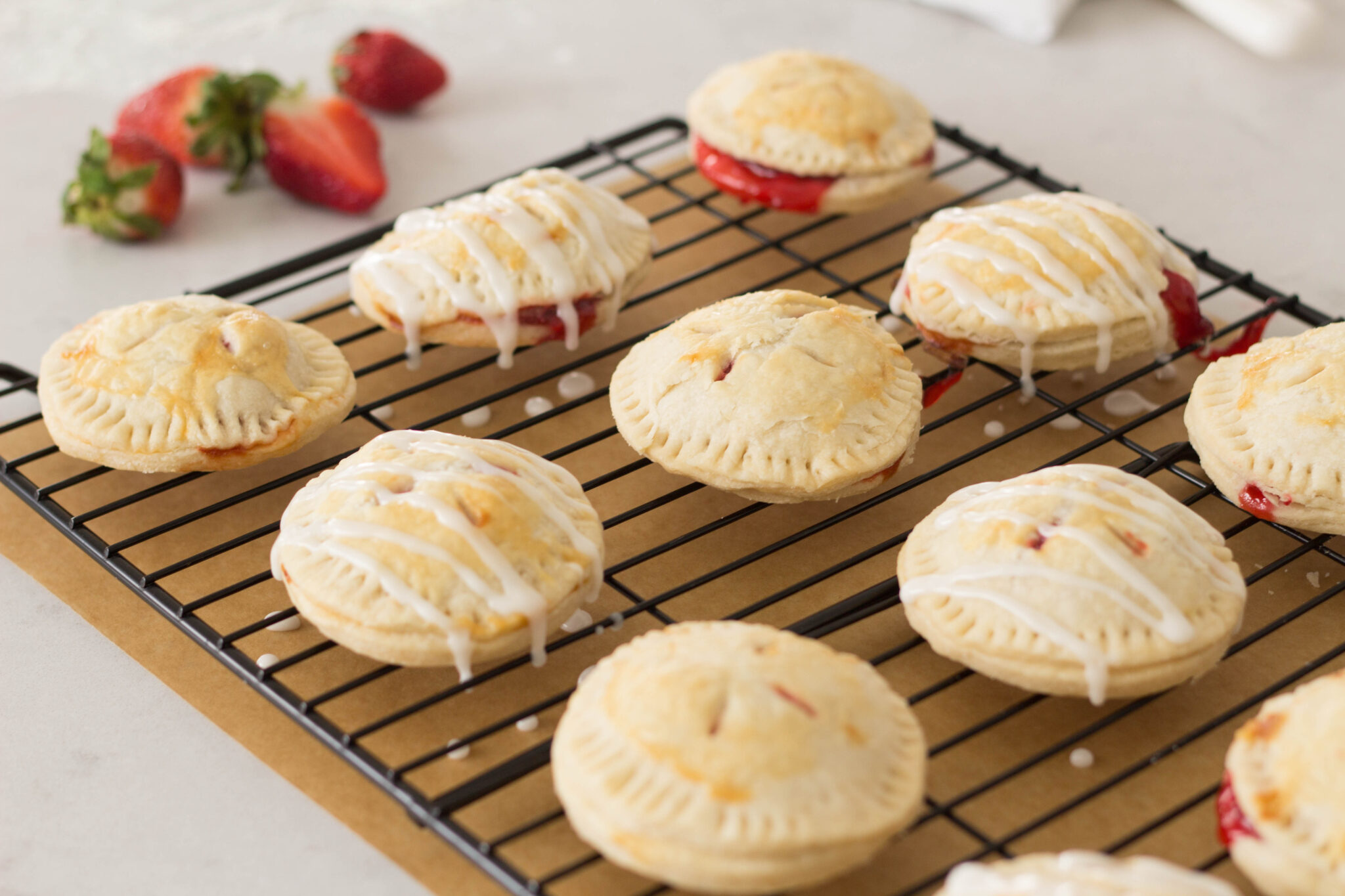 Homemade Fruit Filled Hand Pies - Handmade Farmhouse