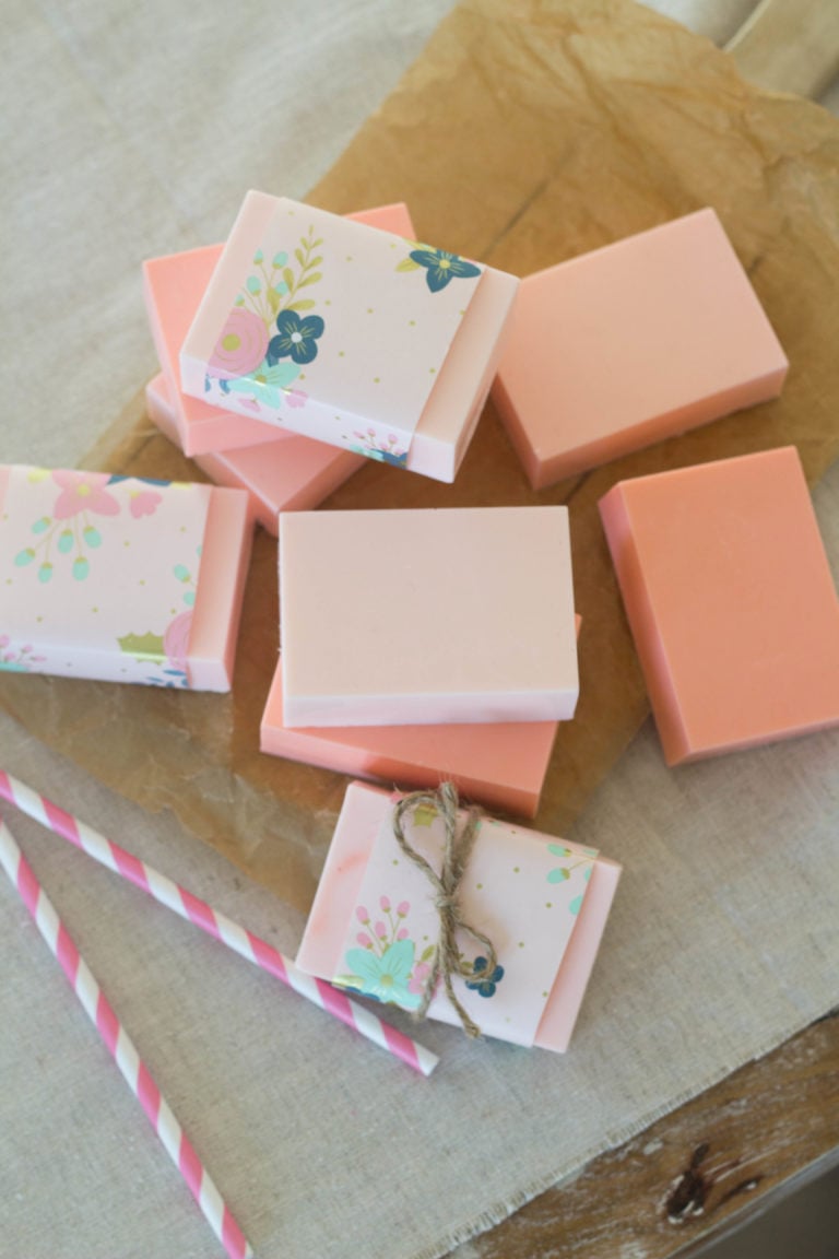 Easy Homemade Soap Bars - Handmade Farmhouse