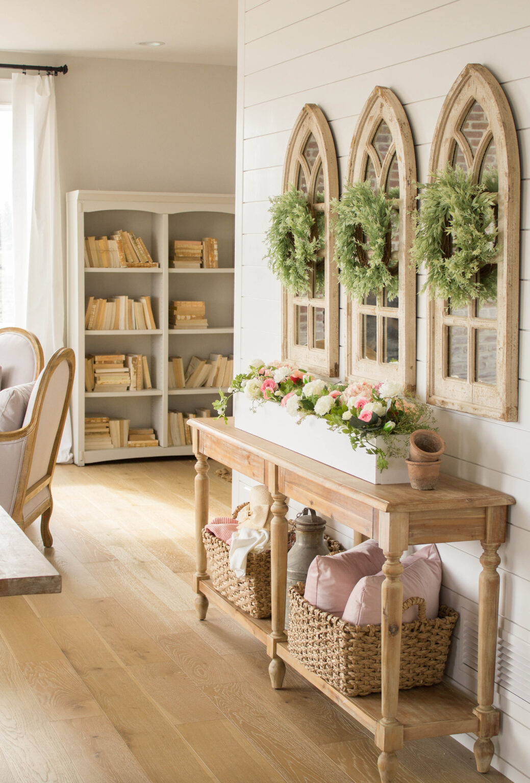 Touches of Spring Farmhouse Home Tour - Handmade Farmhouse