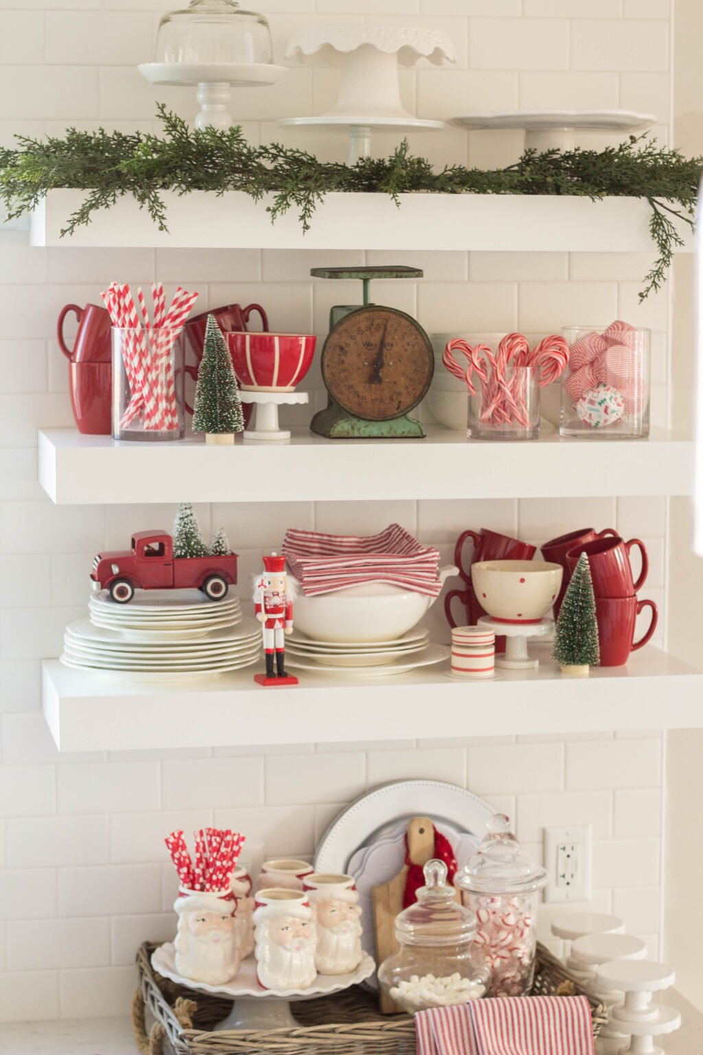 "A Childlike Wonder" Christmas Kitchen - Handmade Farmhouse