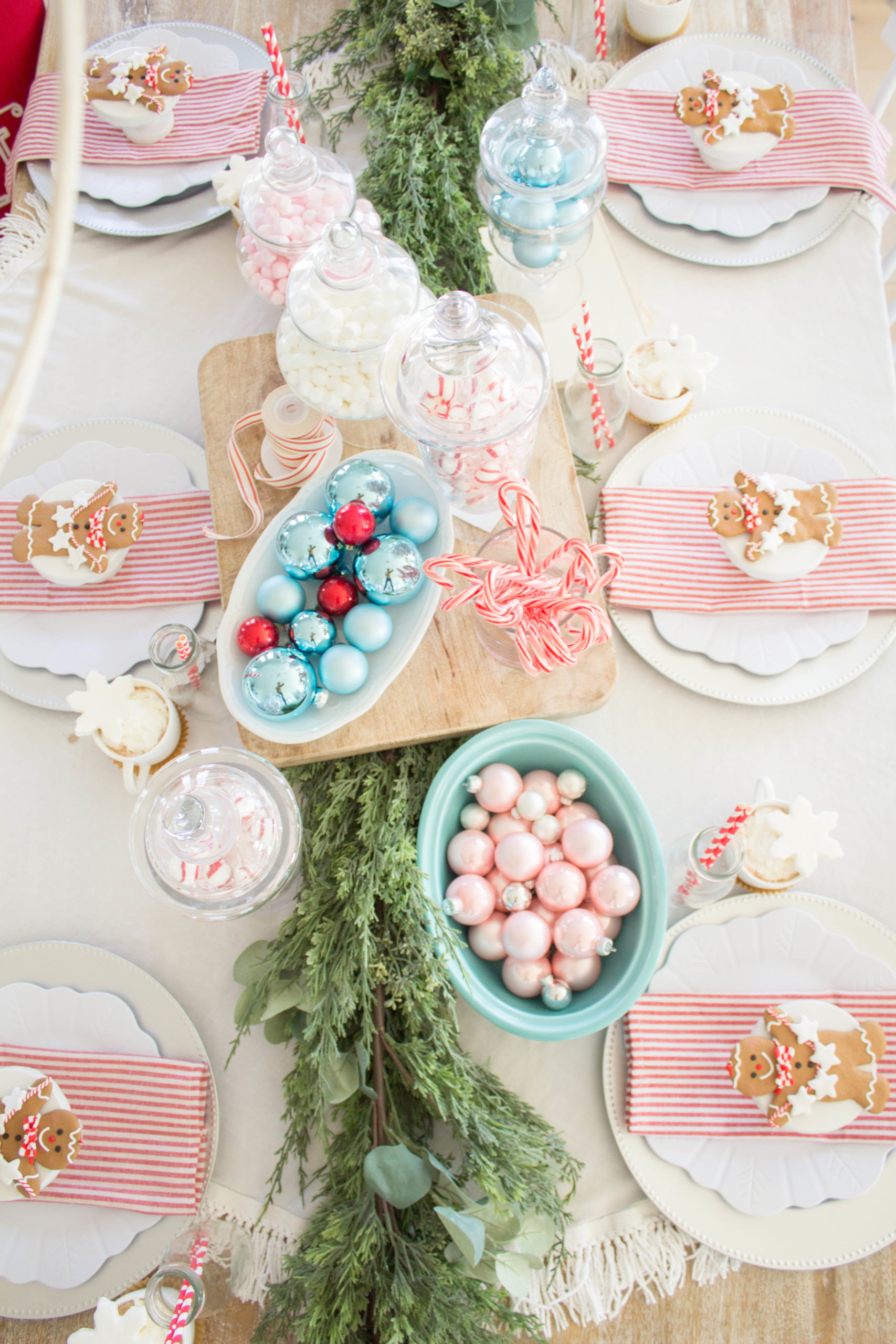 A Whimsical Christmas Table - Handmade Farmhouse