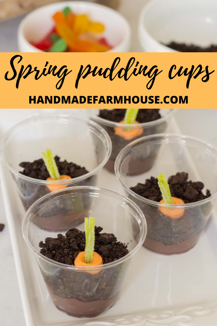 Spring Pudding Cups - Handmade Farmhouse