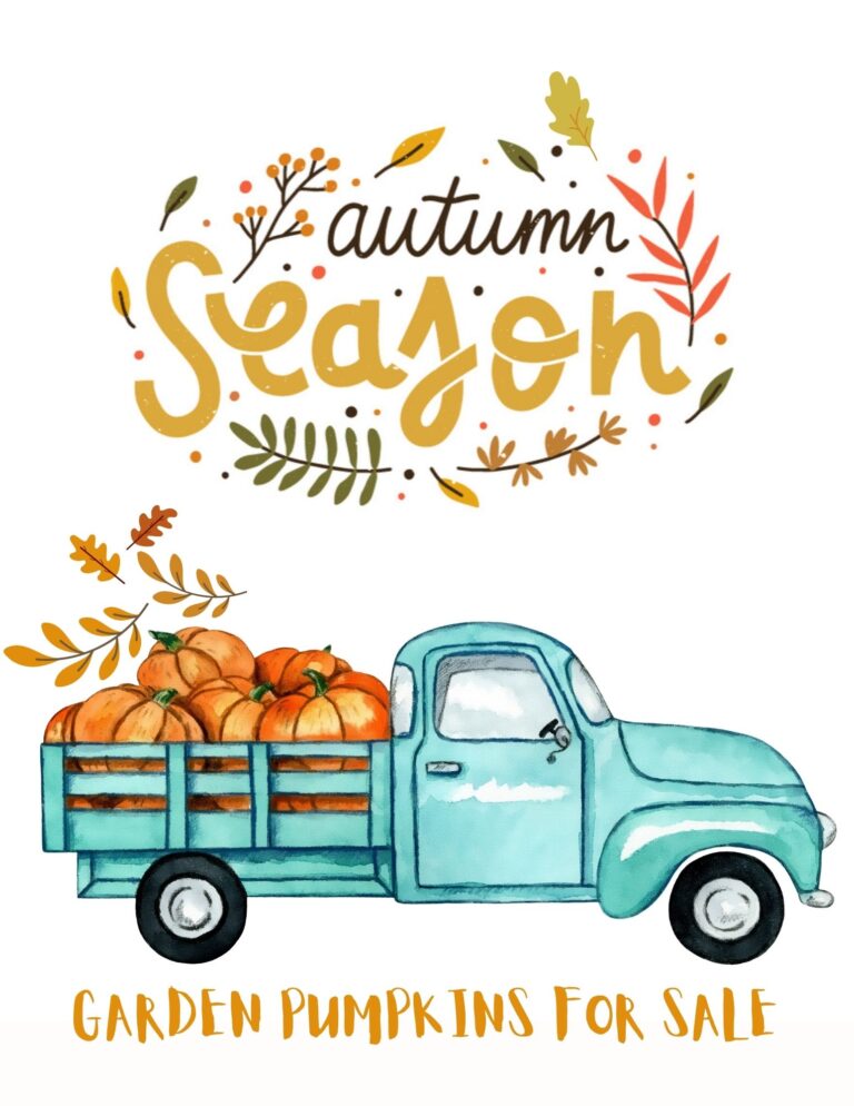 Free Fall Printable Decor - Handmade Farmhouse