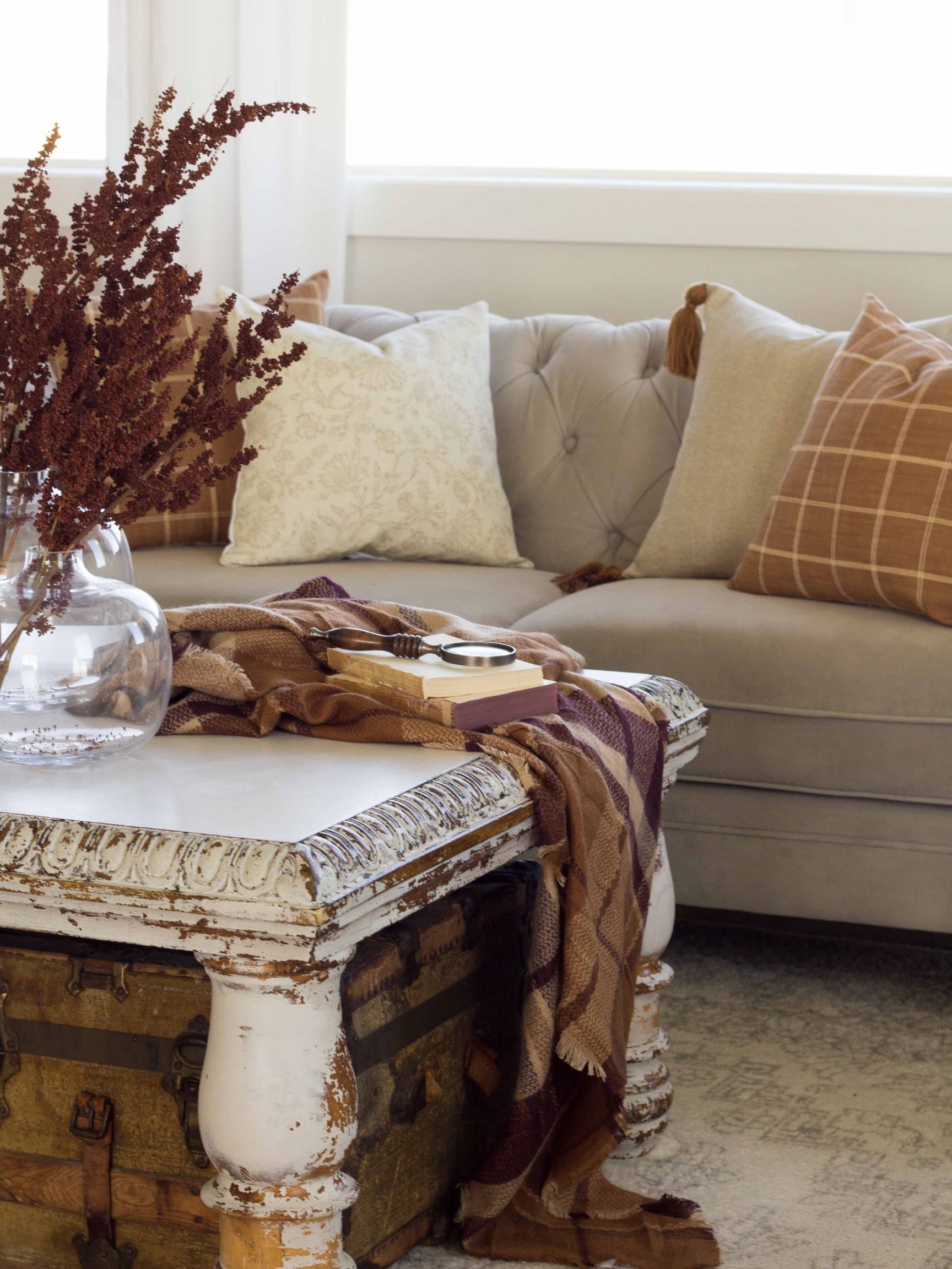 How To Make Your Home Cozy For Fall - Handmade Farmhouse