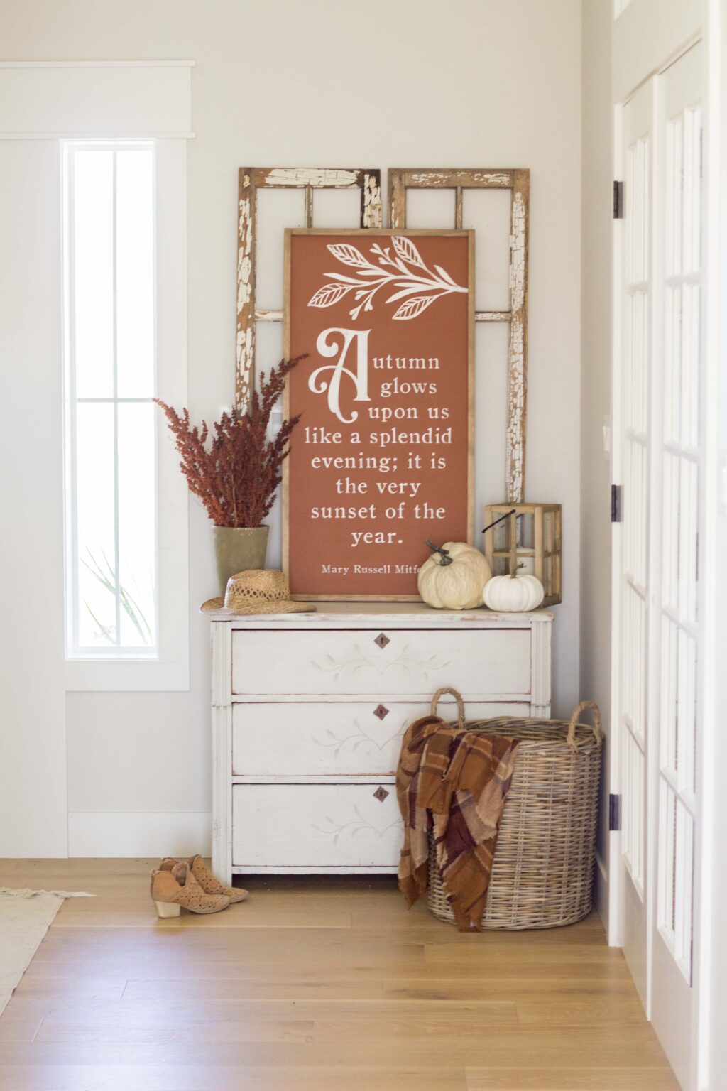 How To Make Your Home Cozy For Fall - Handmade Farmhouse