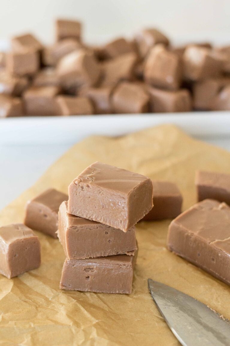 Famous Christmas Fudge - Handmade Farmhouse