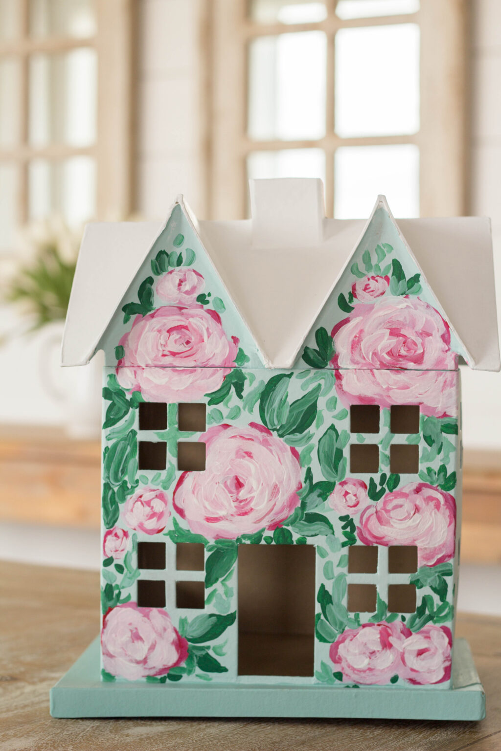 Easy DIY Painted Gift Box - Handmade Farmhouse