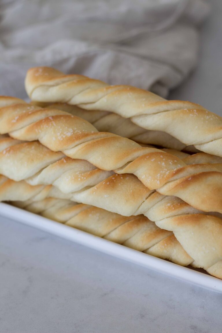 Quick and Easy Homemade Breadsticks - Handmade Farmhouse