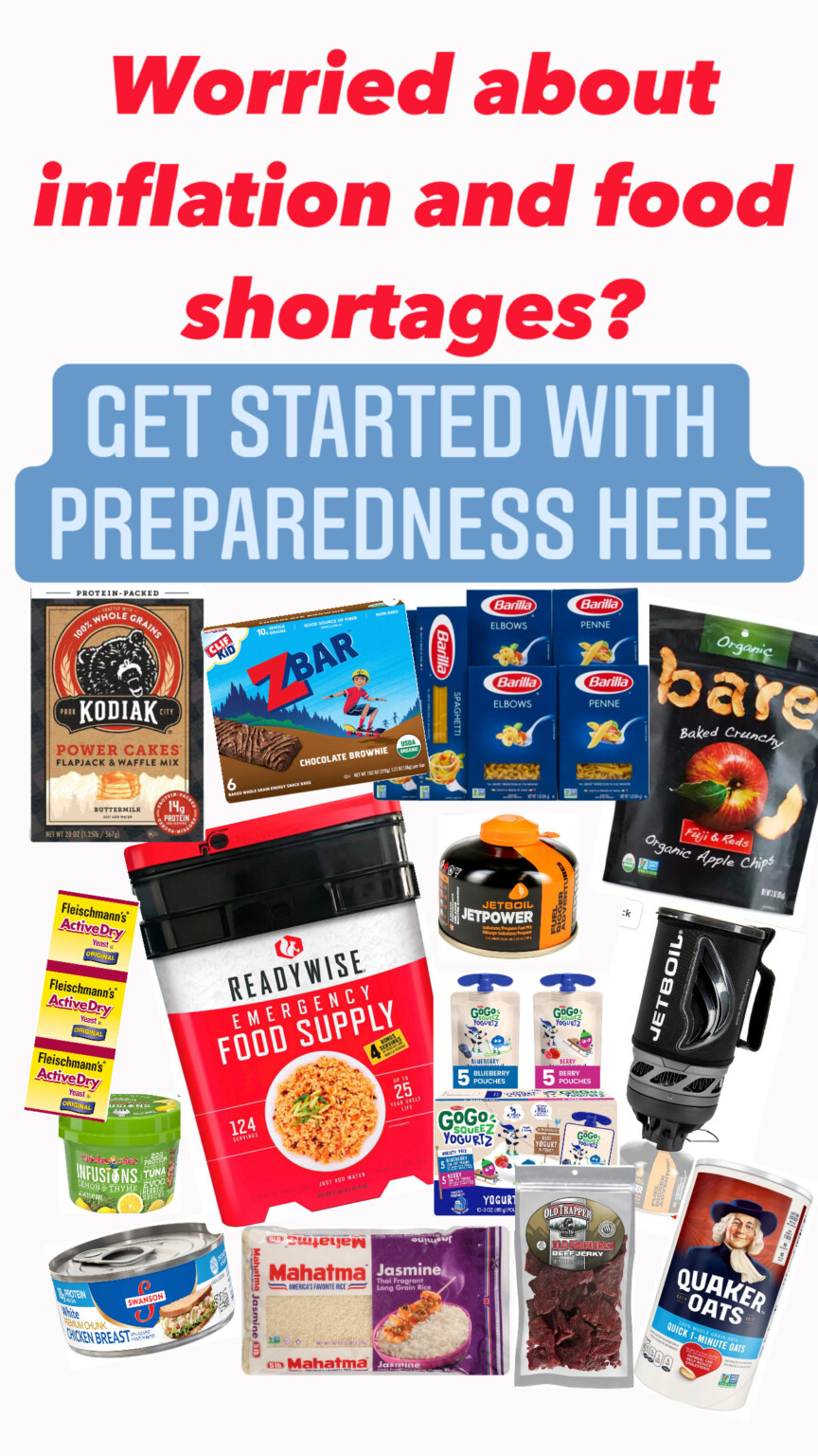 Easy Food Storage Preparedness Ideas - Handmade Farmhouse