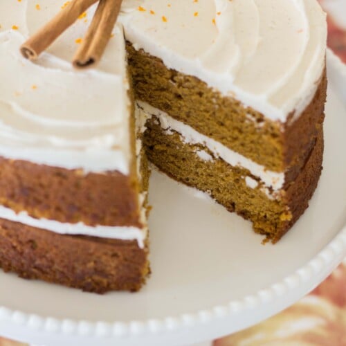 Old Fashioned Pumpkin Gingerbread Cake - Handmade Farmhouse