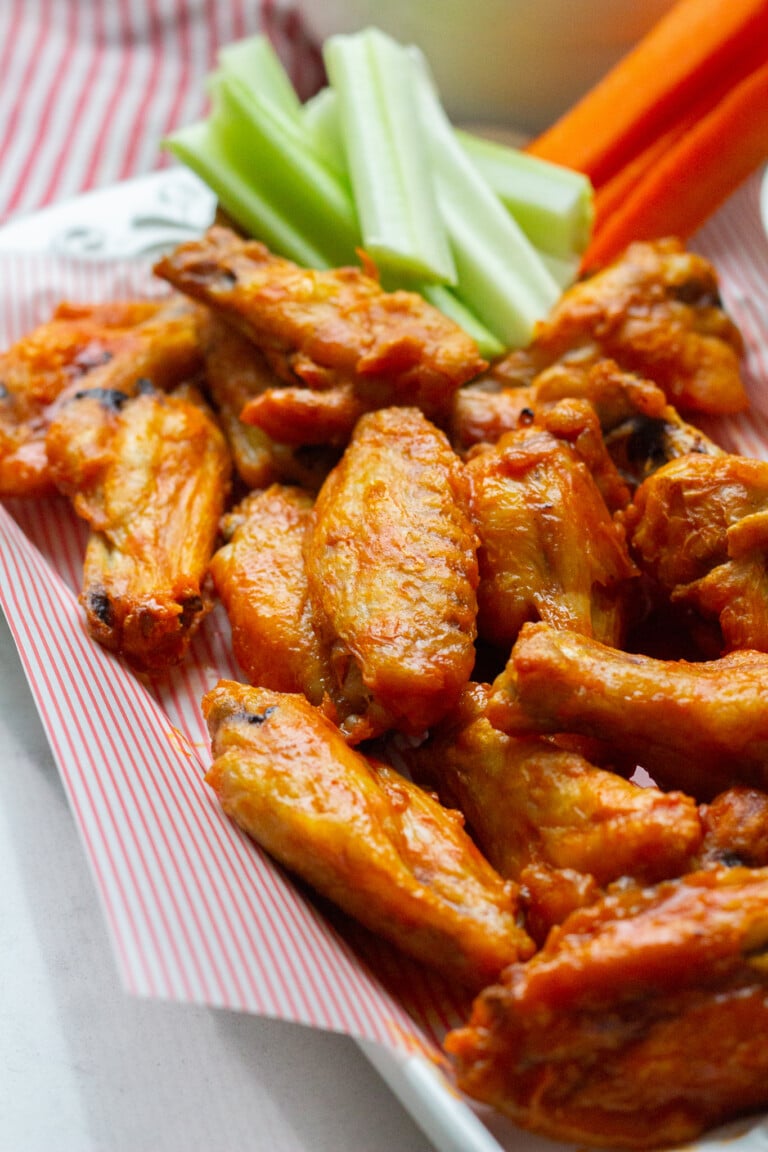 Our Favorite Crispy Hot Wings - Handmade Farmhouse