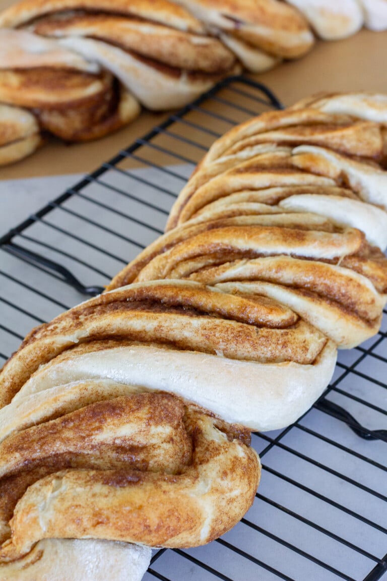 Easy and Fast Cinnamon Twist Loaf - Handmade Farmhouse