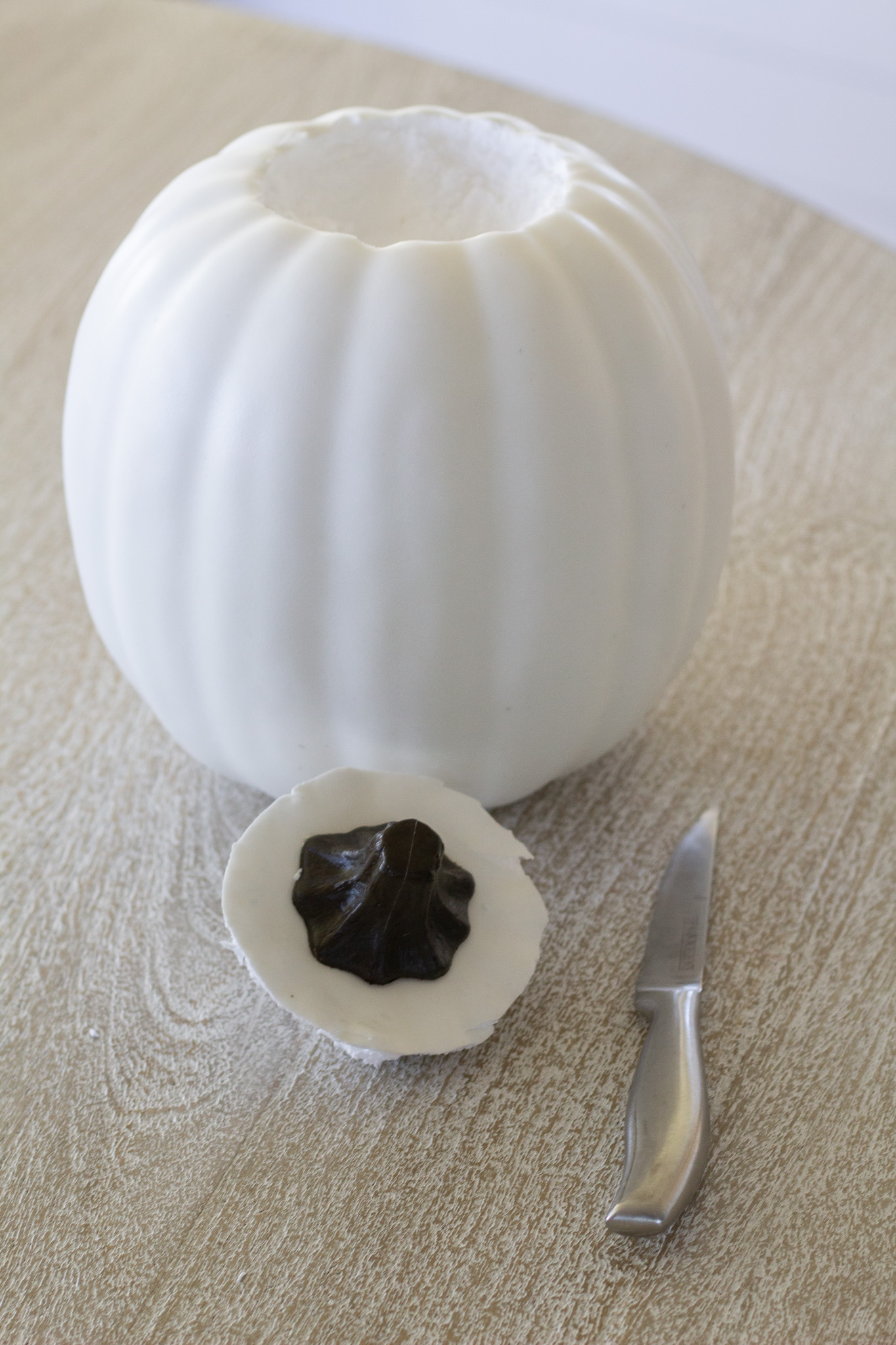 Fall DIY Pumpkin Vase - Handmade Farmhouse