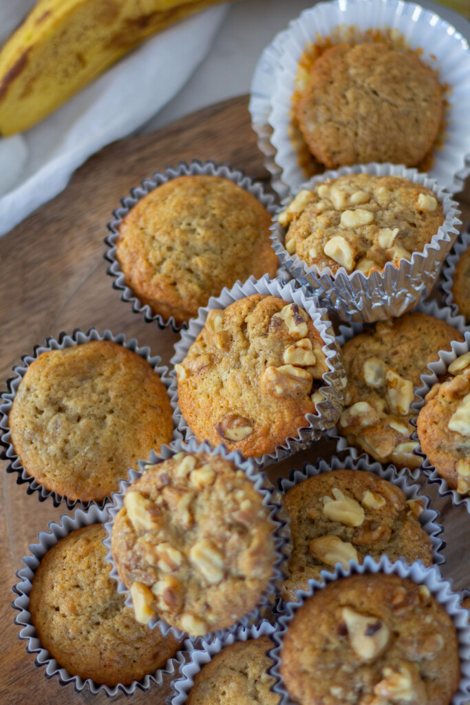 Sour Cream Banana Bread Muffins - Handmade Farmhouse