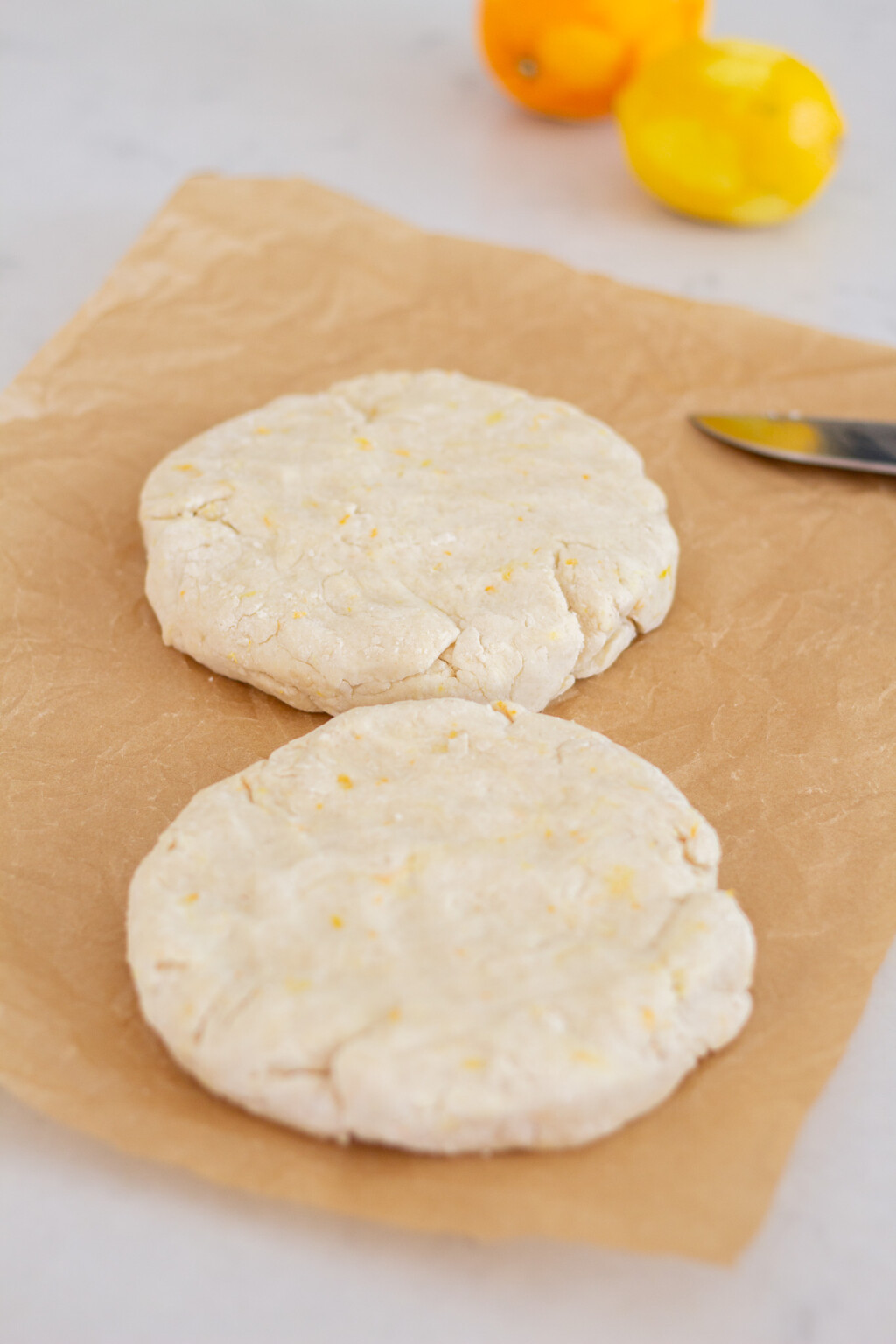 Easy Citrus Cream Scones - Handmade Farmhouse