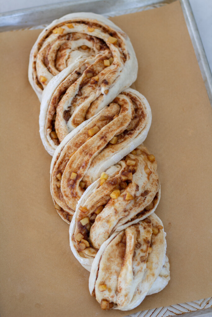 Quick Apple Cinnamon Twist Loaf - Handmade Farmhouse