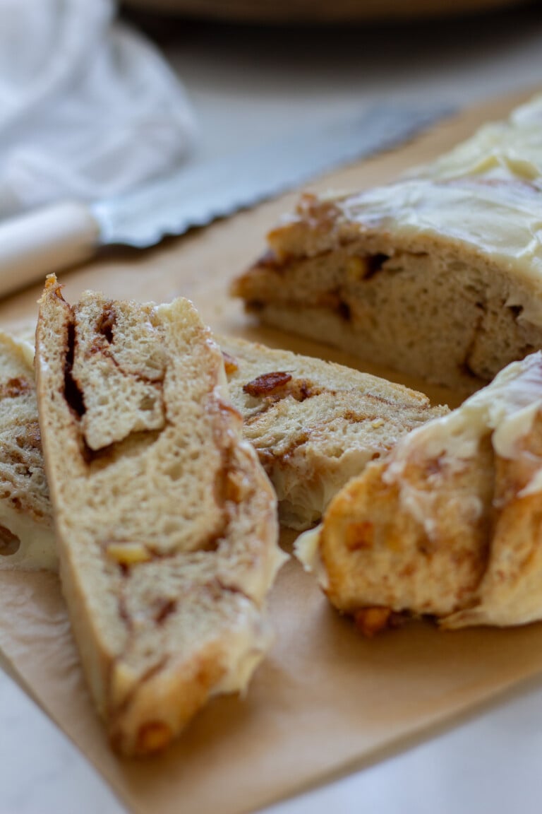 Quick Apple Cinnamon Twist Loaf - Handmade Farmhouse