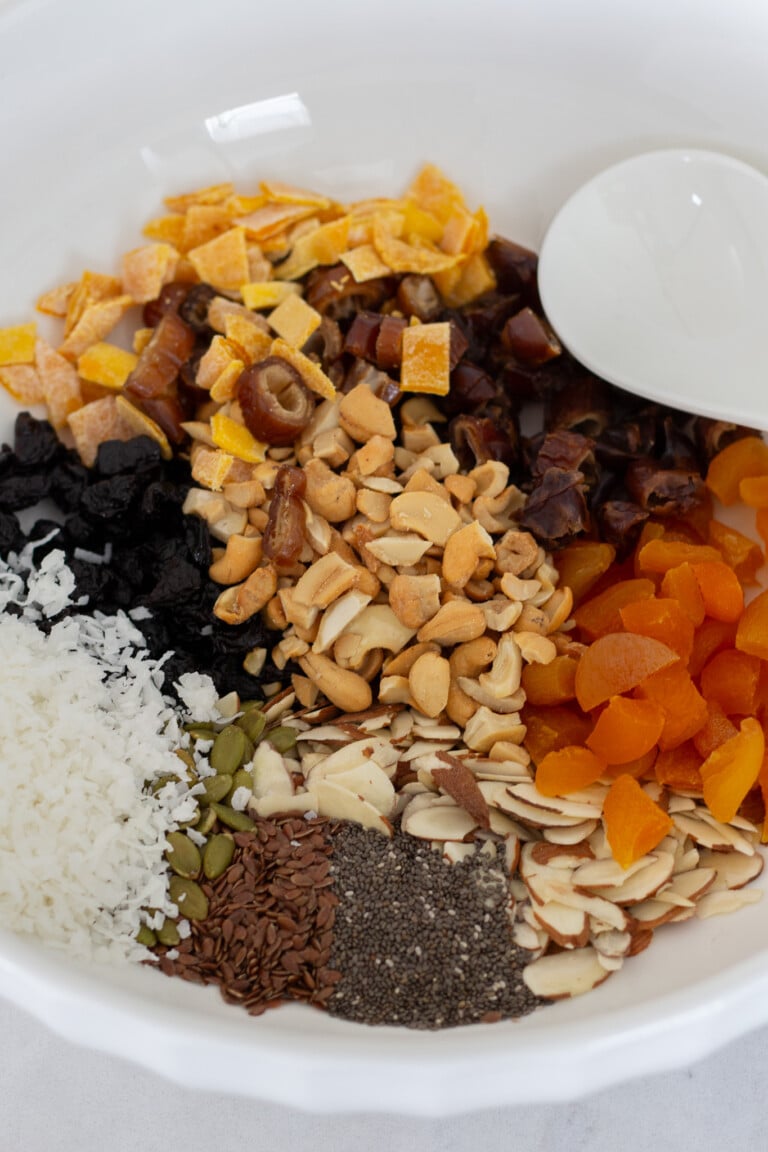 Easy Dried Fruit and Nut Clusters - Handmade Farmhouse