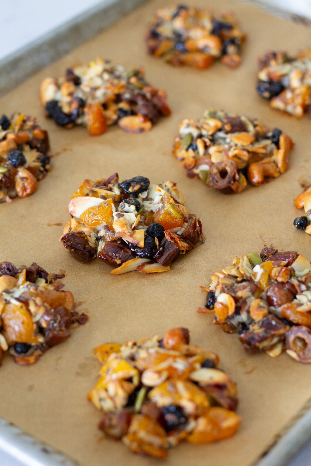 Easy Dried Fruit and Nut Clusters - Handmade Farmhouse