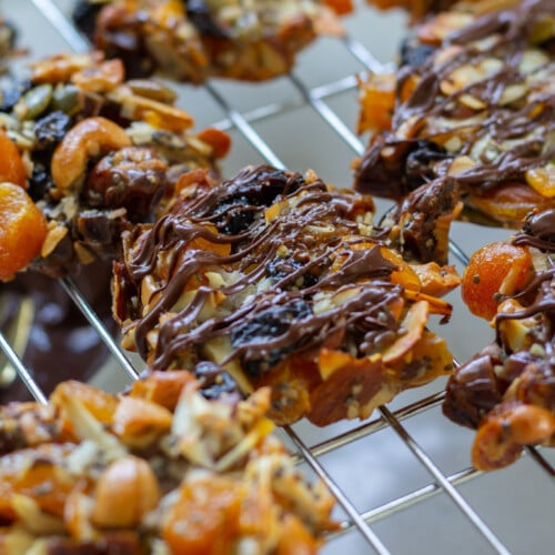 Easy Dried Fruit and Nut Clusters - Handmade Farmhouse