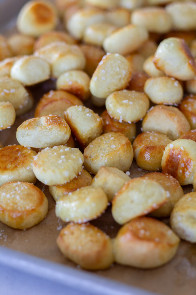 Easy Homemade Pretzel Bites - Handmade Farmhouse