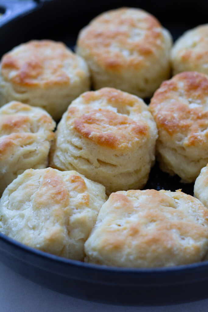 Easy 3 Ingredient Fluffy Biscuits - Handmade Farmhouse