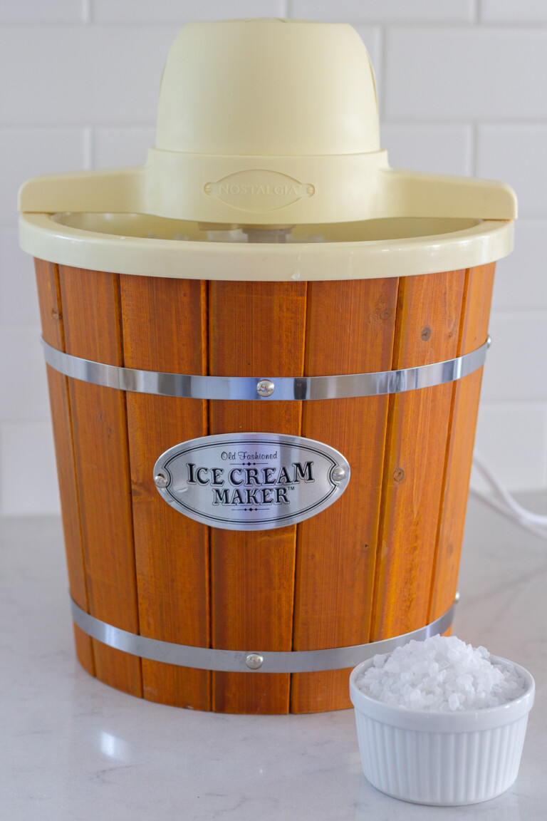 Simple Old Fashioned Strawberry Ice Cream - Handmade Farmhouse
