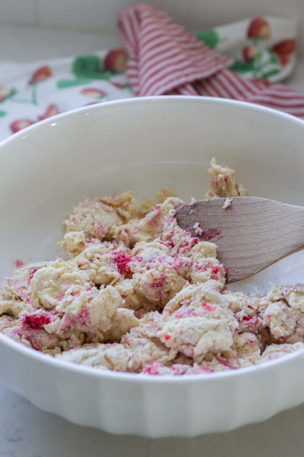Easy Raspberry Cream Scones - Handmade Farmhouse