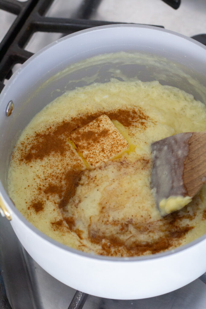 Simple Old Fashioned Rice Pudding - Handmade Farmhouse